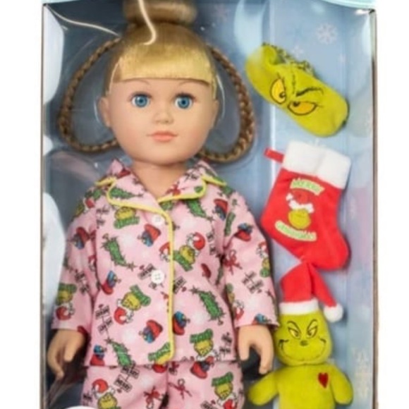 Toys | New My Life As Poseable Grinch Sleepover 18 Inch Doll Blonde ...